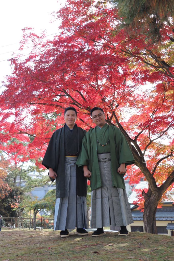 The unconventional couple from Taiwan | News| Nara in Kimono rental ...
